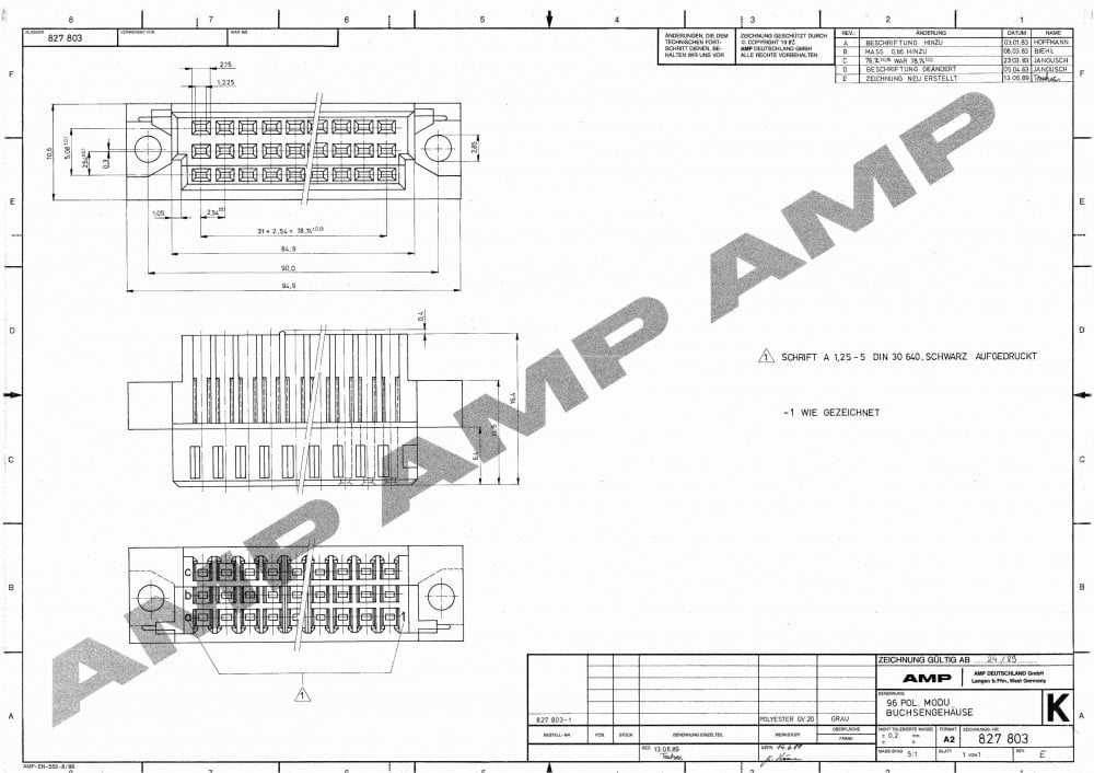 TE Connectivity 827803-1 technical document preview