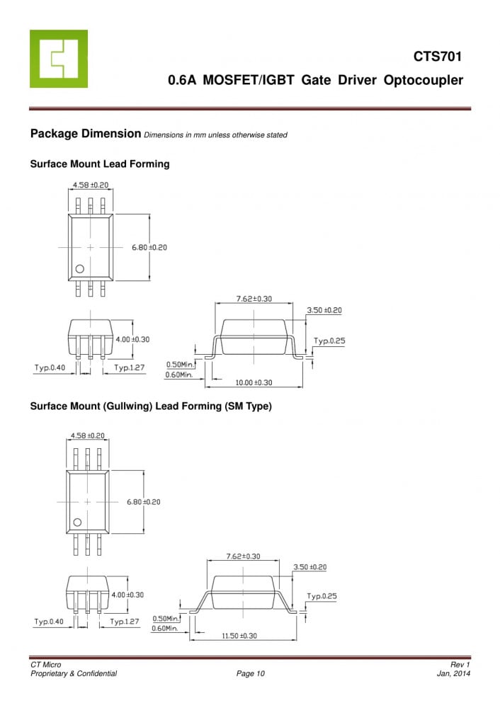 CTS701(T1) datasheet page 10