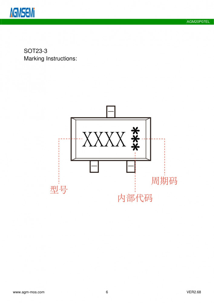 AGM20P07EL datasheet page 6