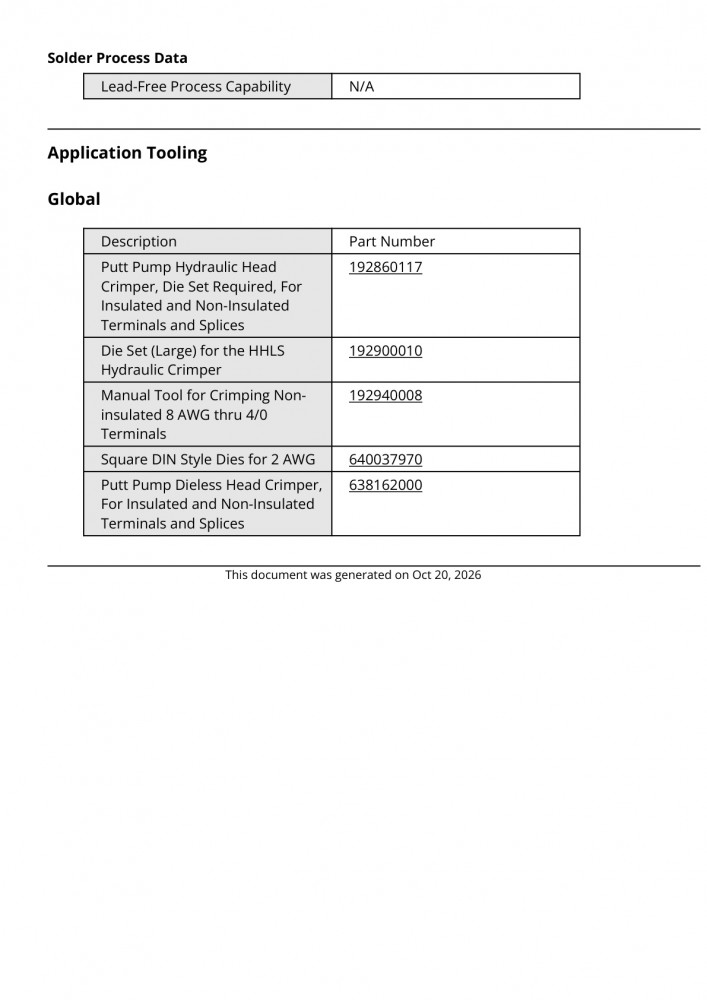 Technical document page 3 for product reference