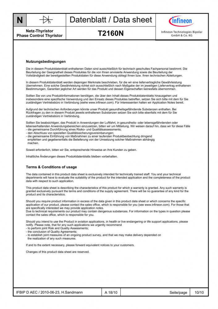 T2160N24TOF VT datasheet page 10