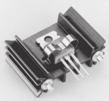 Wakefield Thermal 25X41MM Heatsink W/Pins - 677-10ABEP