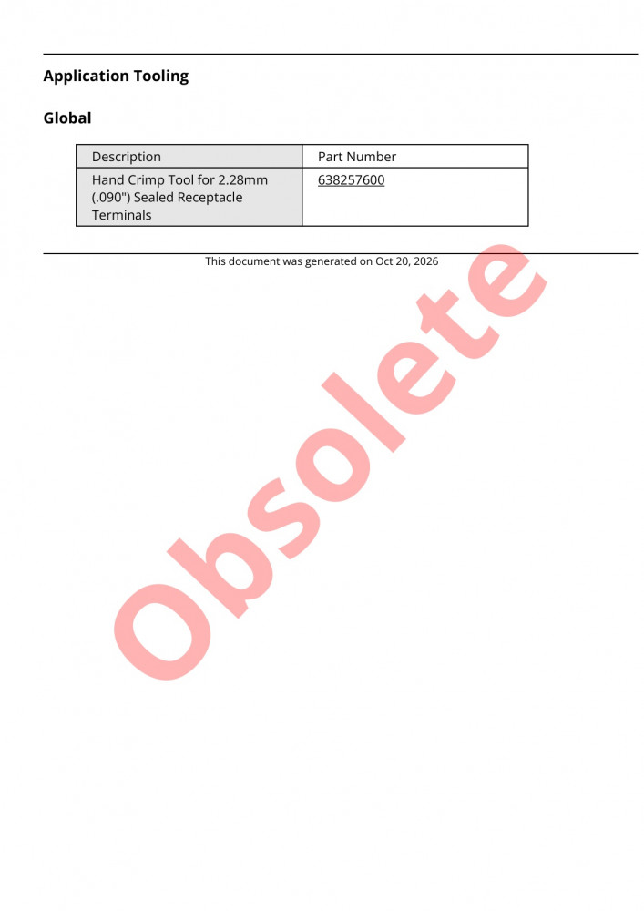 Technical document page 3 for Molex part 354076702