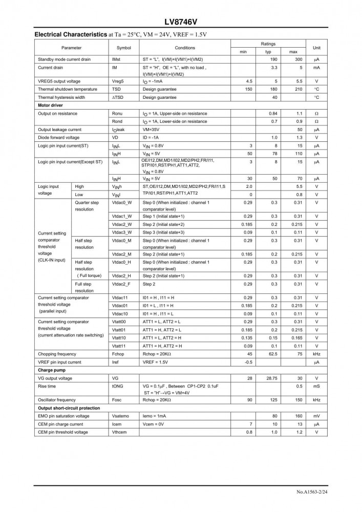 LV8746V document page 2