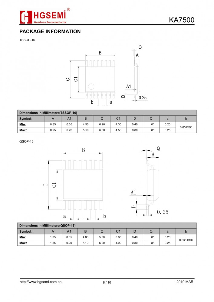 KA7500M/TR datasheet page 8
