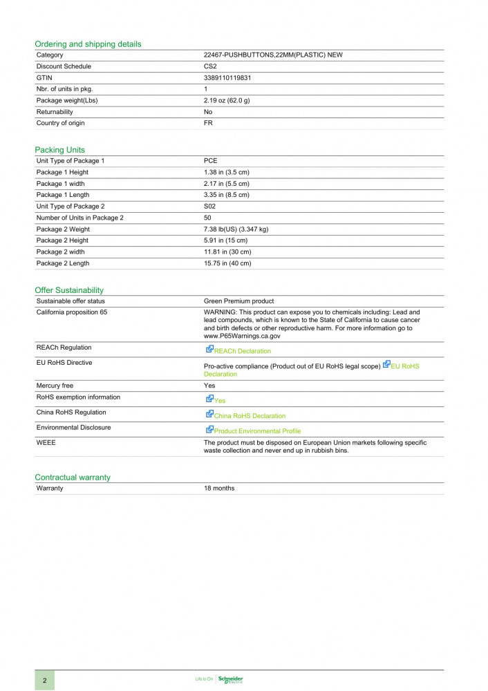 ZD4PA12 technical document page 2