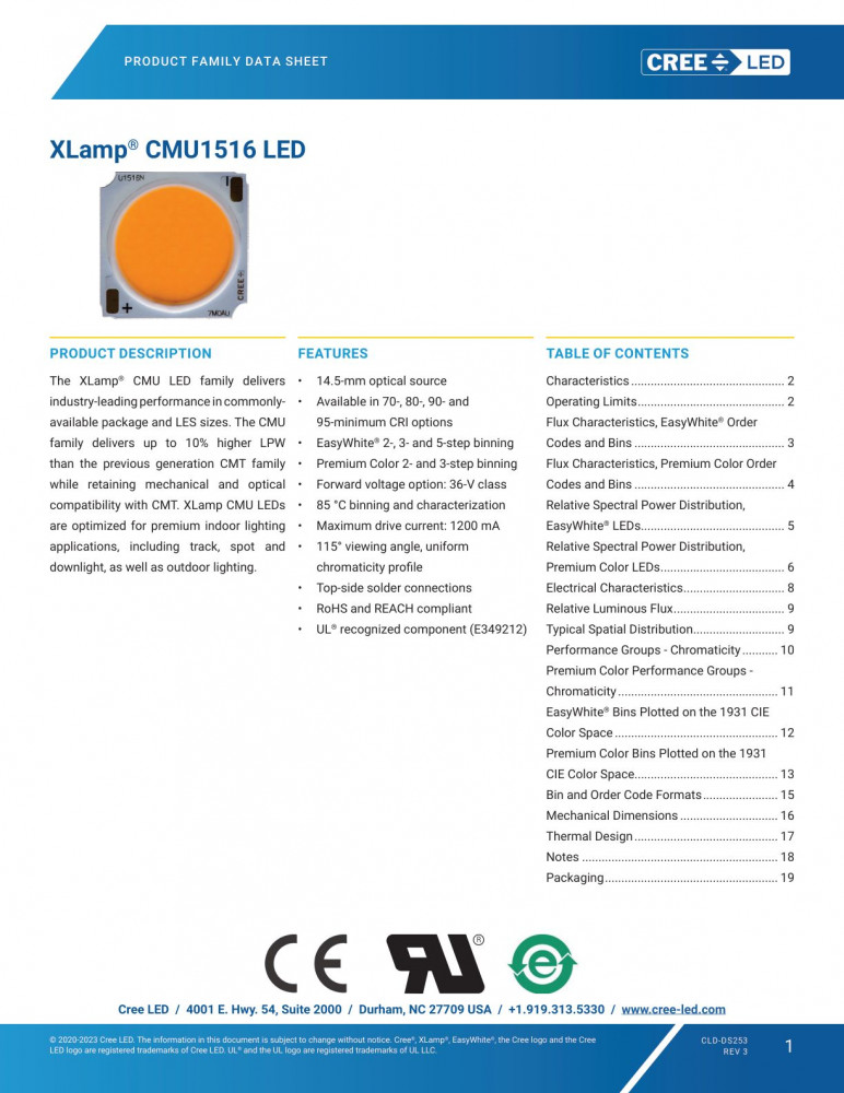 Technical document page 1