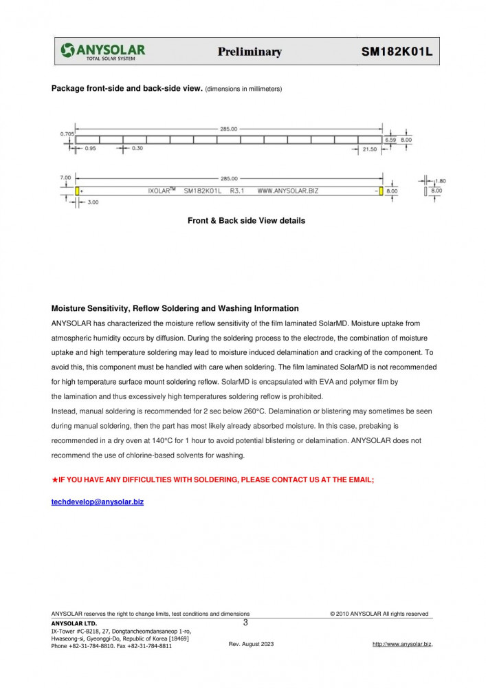 SM182K01L datasheet page 3