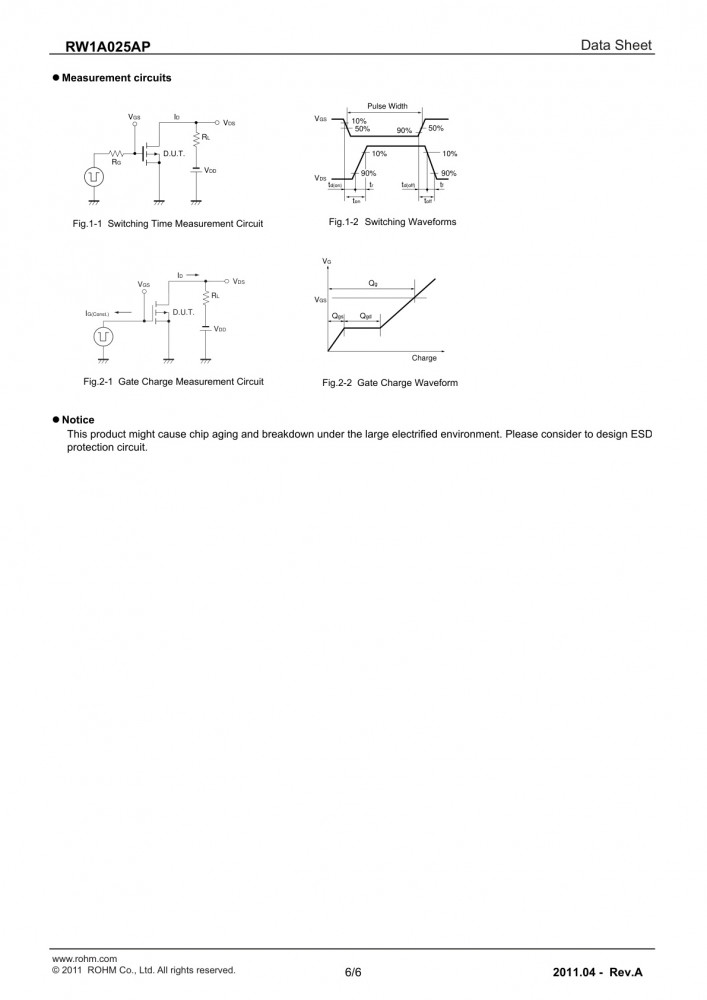 RW1A025AP technical document page 6