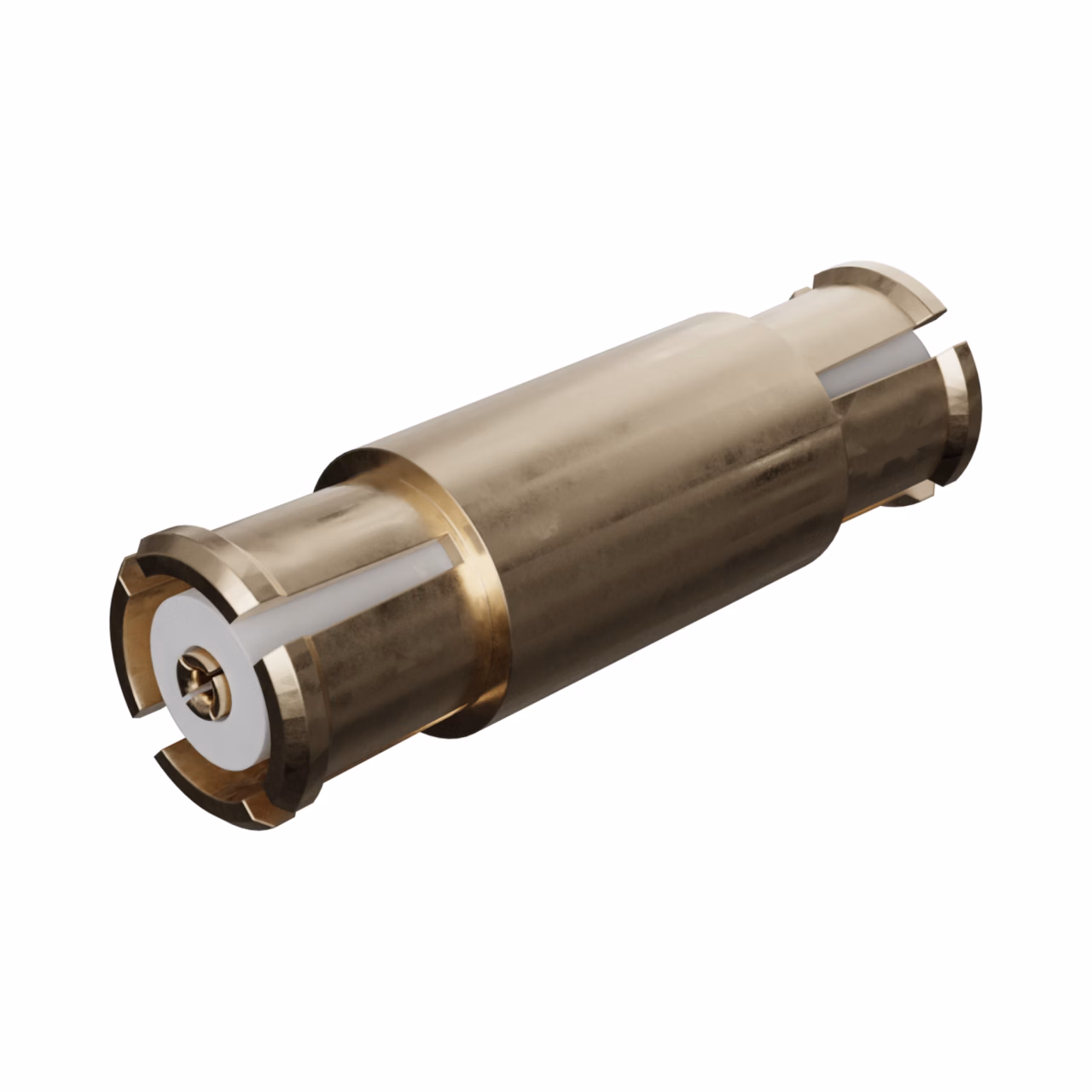 SMP Jack-to-SMP Jack Adapter, Straight, 11.40mm Length, Tray, 50 Ohms for sale