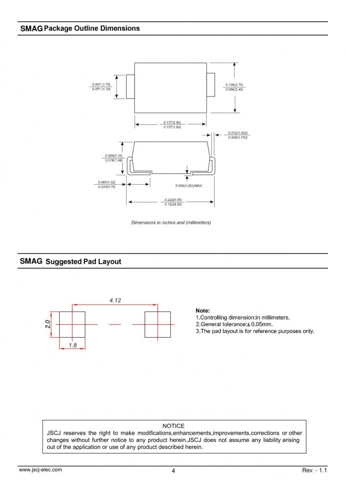 JSCJ 1SMA4747A datasheet page 4