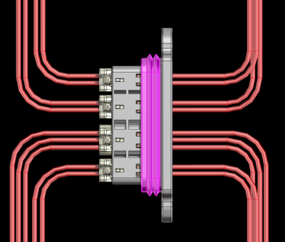 HRS DF62WC-2EP-2.2C Rectangular Connector Housing