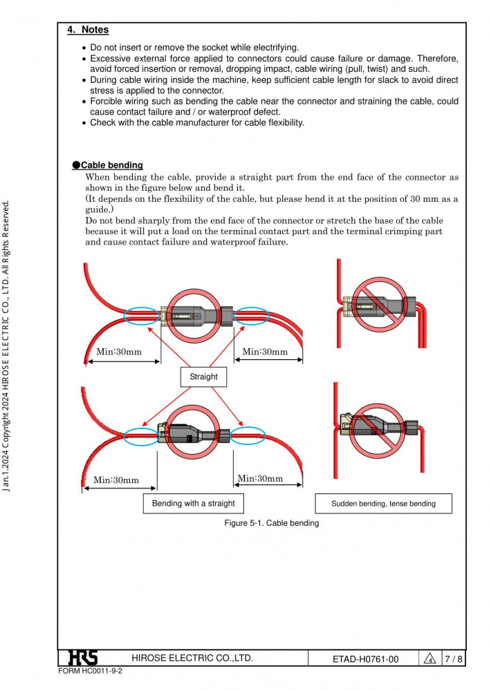 HRS DF62W instruction manual page 7