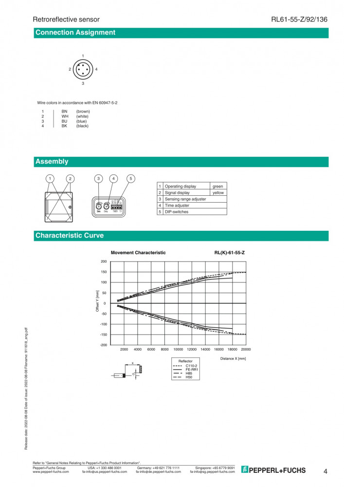 RL61-55-Z/92/136 technical document, page 4