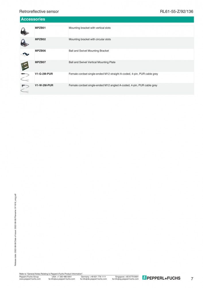 RL61-55-Z/92/136 technical document, page 7