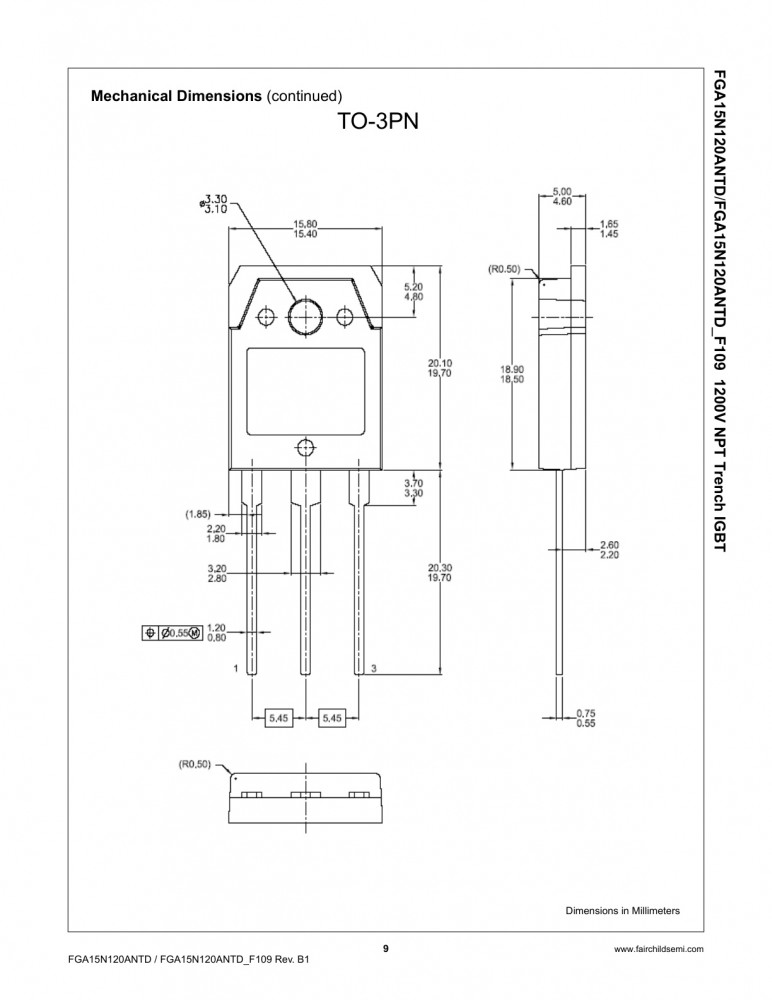 FGA15N120ANTD datasheet page 9