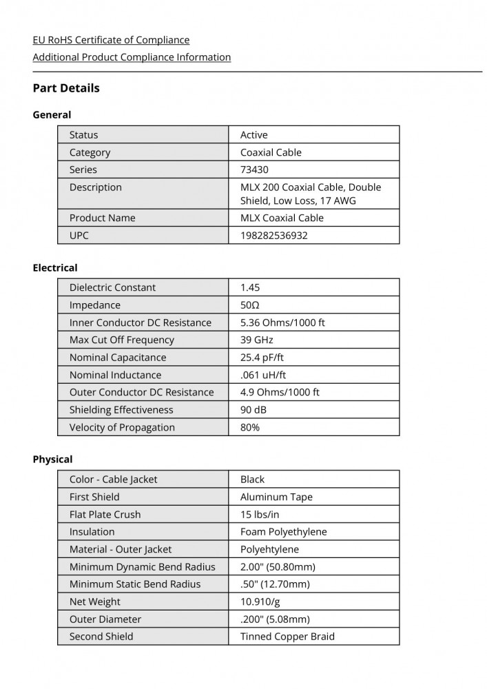 MOLEX 1000631200 document page 2