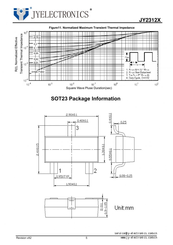 JY2312X datasheet page 5