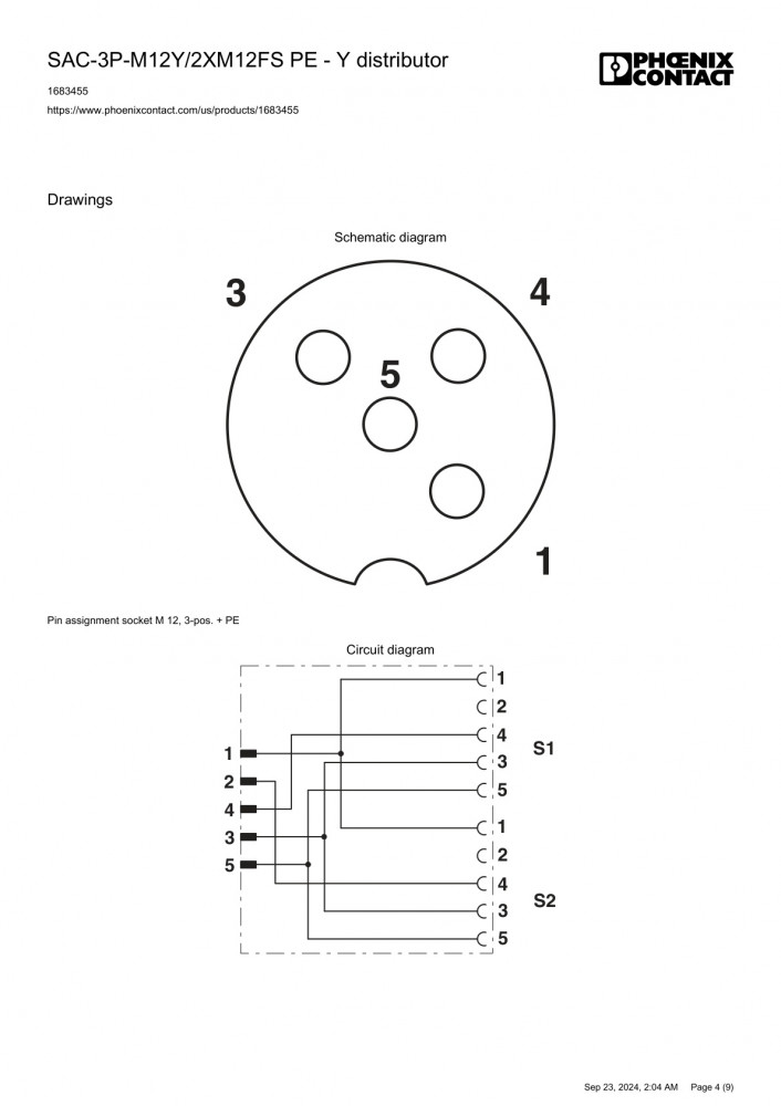 Phoenix Contact 1683455 technical document page 4