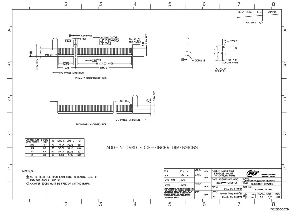 FOXCONN 2EG28217-D5D6-JF drawing page 3