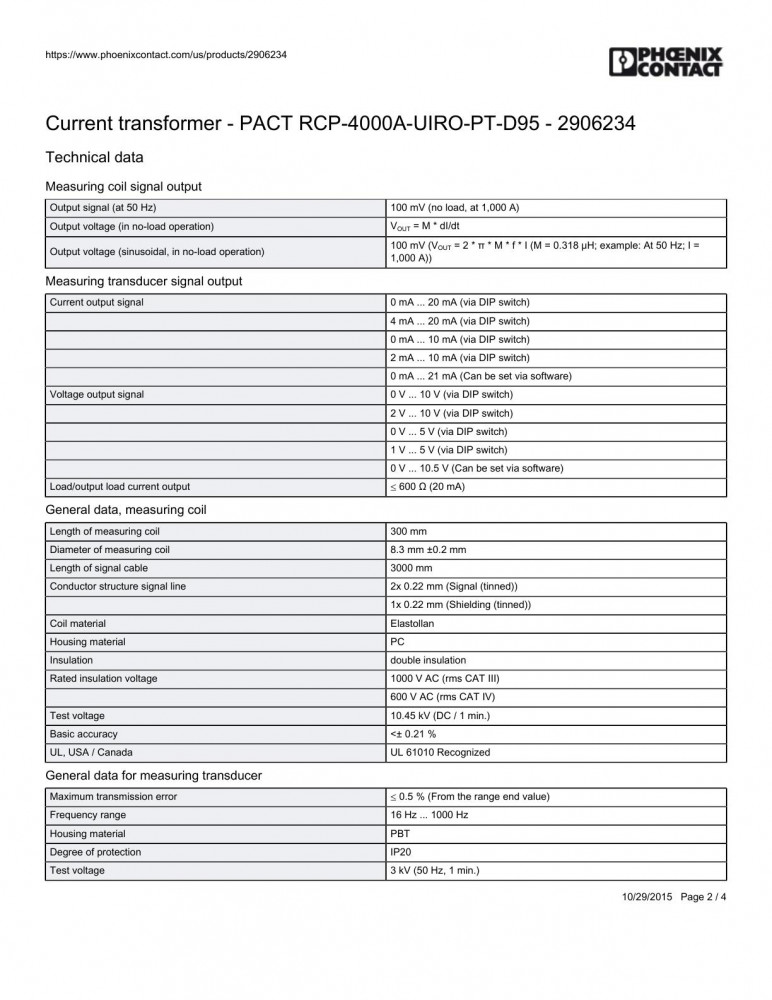 Phoenix Contact 2906234 product document image 2