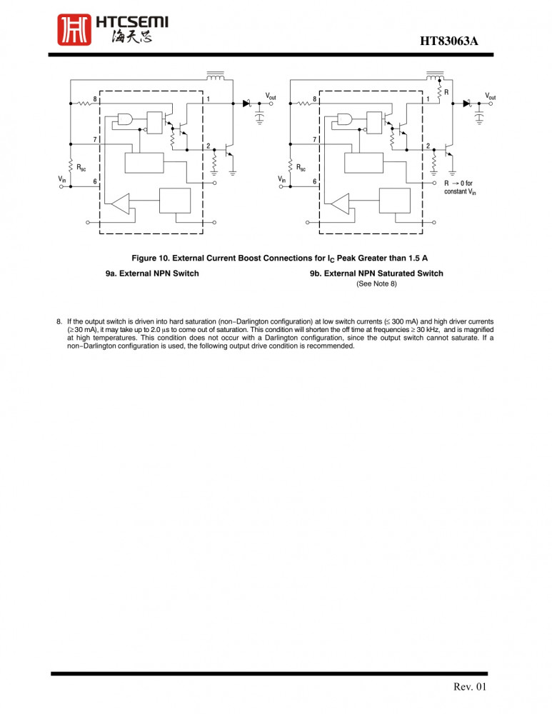 HT83063AREZ datasheet page 6