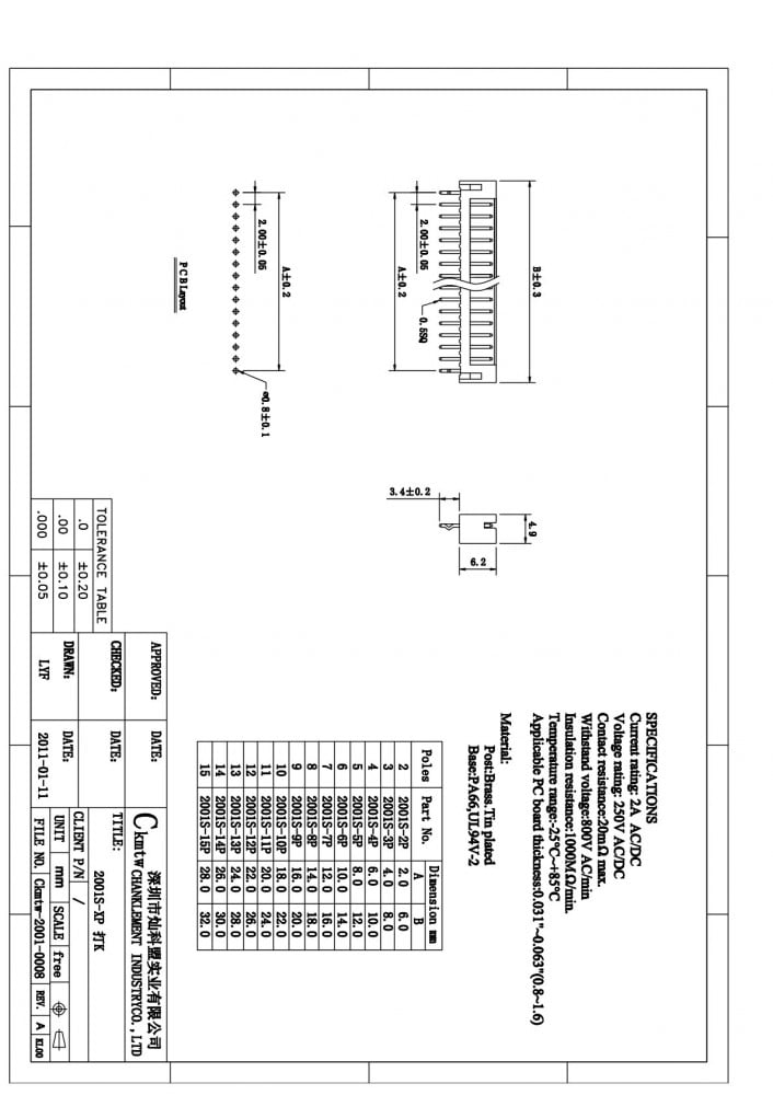 Ckmtw W-2001S09P-K000 technical drawing and specifications