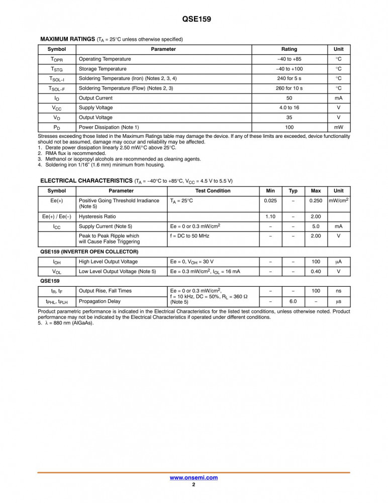 Supplied technical document page 2