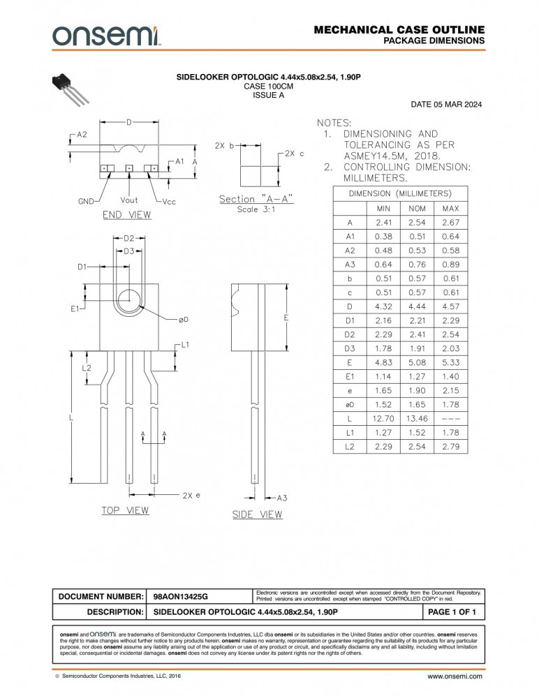 Supplied technical document page 6