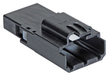 2.54mm H-DAC 64, 5 Way Male Housing Assembly, Single Row, Polarization C, Brown