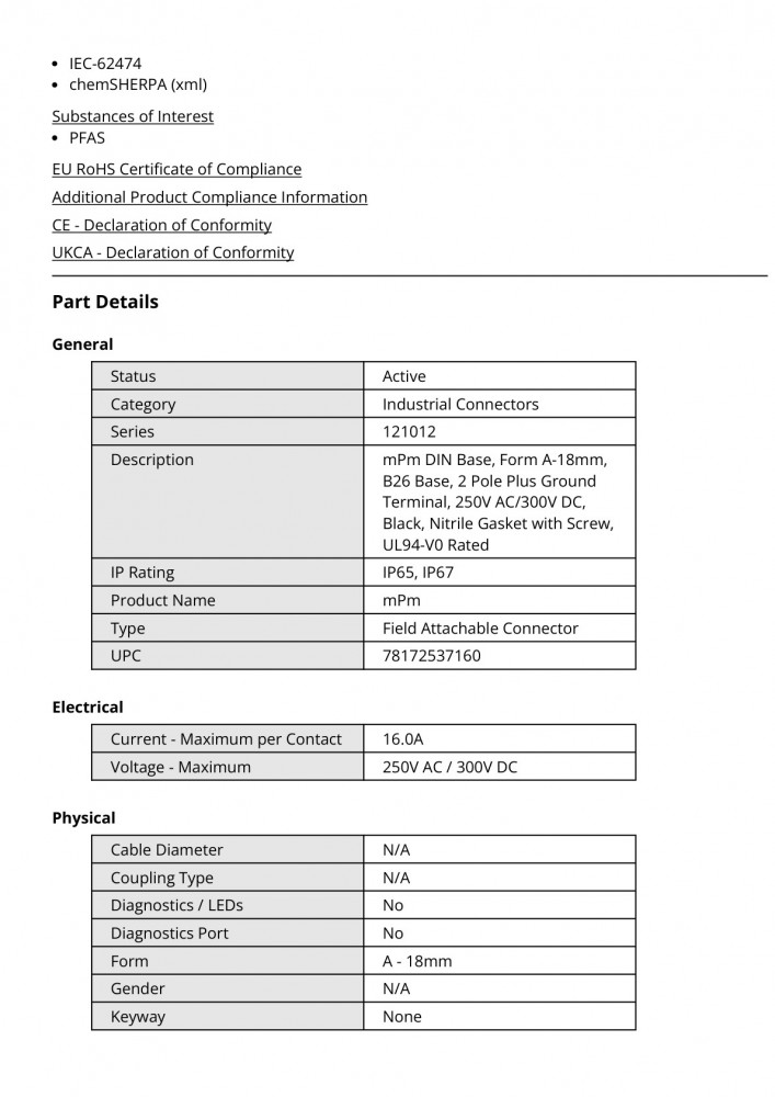 Molex STR-1467 document image 2