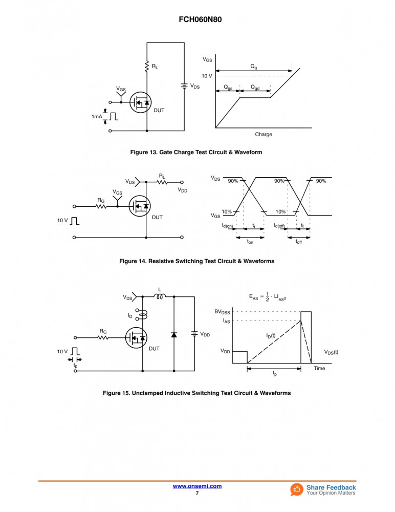 FCH060N80-F155 datasheet page 7