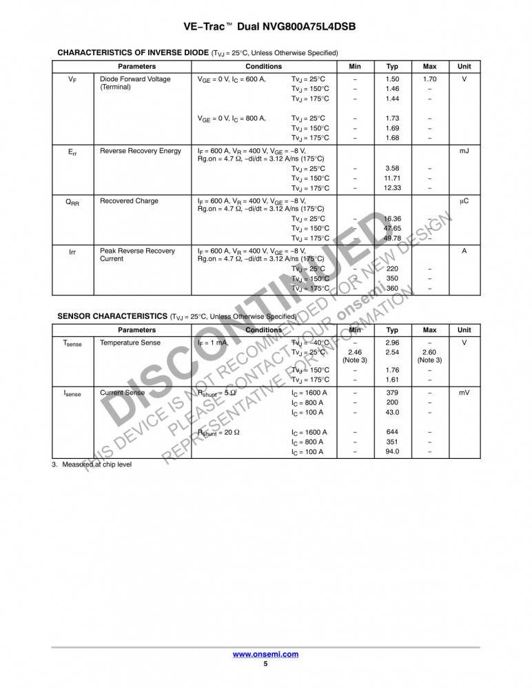 NVG800A75L4DSB datasheet page 5