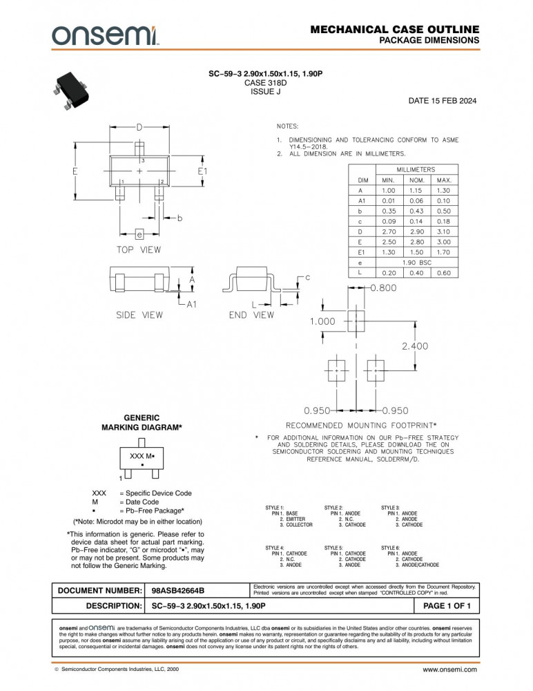 Datasheet page 10 preview