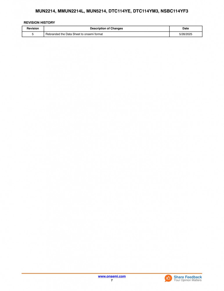 Datasheet page 7 preview