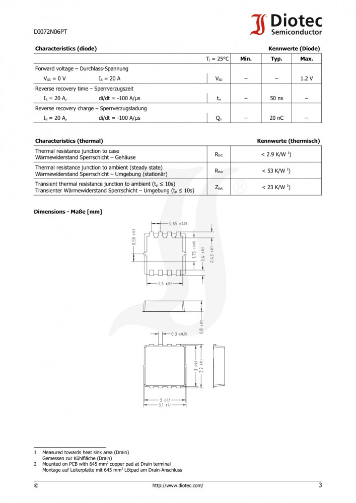 DI072N06PT datasheet page 3