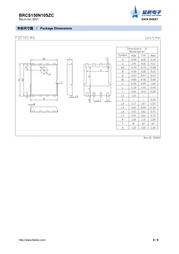 BRCS150N10SZC datasheet page 6