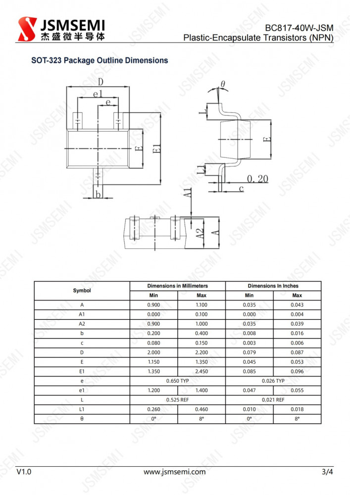 BC817-40W-JSM datasheet page 3