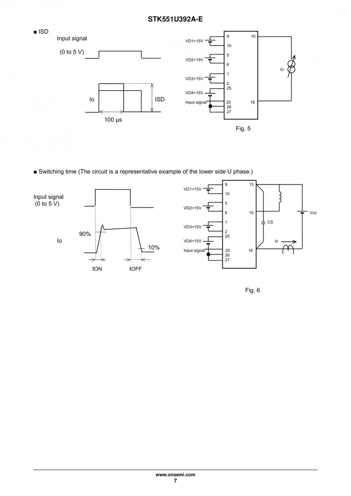 STK551U392A-E datasheet page 7