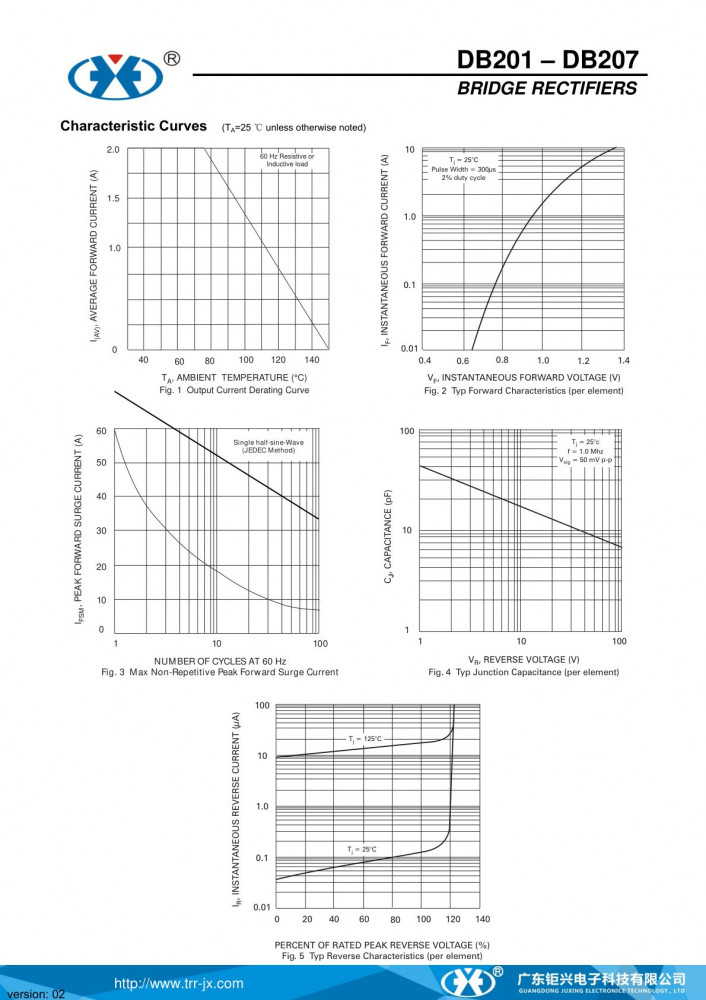 JUXING DB207 datasheet page 2