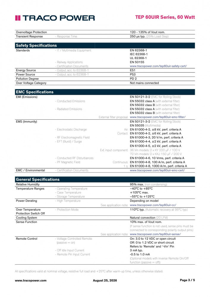 TEP 60UIR document page 3