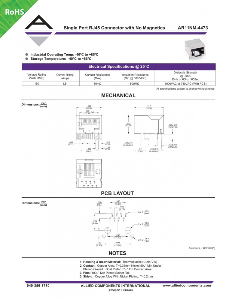 AR11NM-4473I technical document page