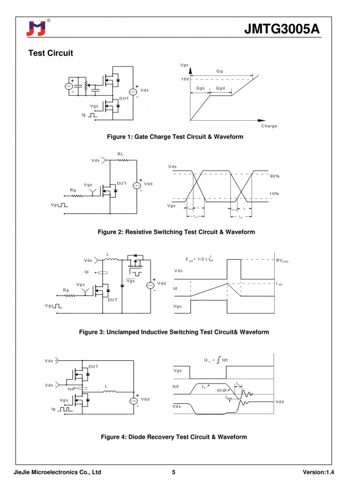 JMTG3005A datasheet page 5