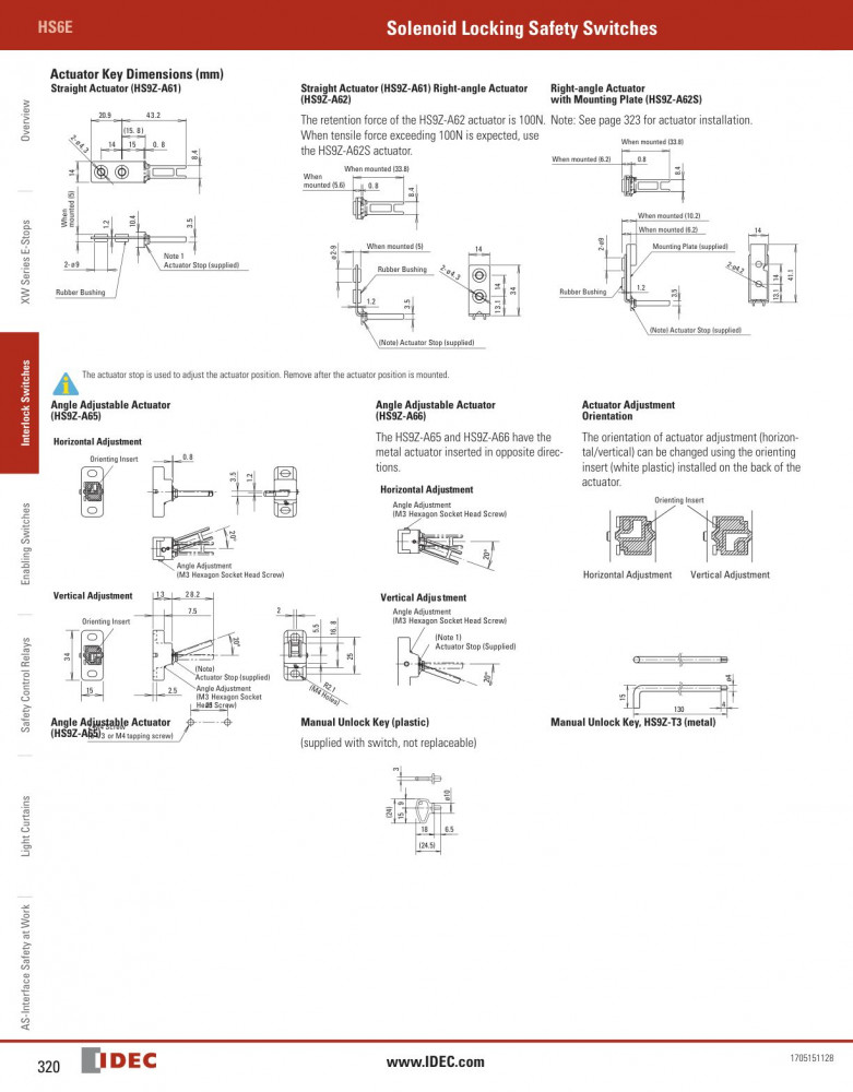 IDEC HS6E documentation page 5