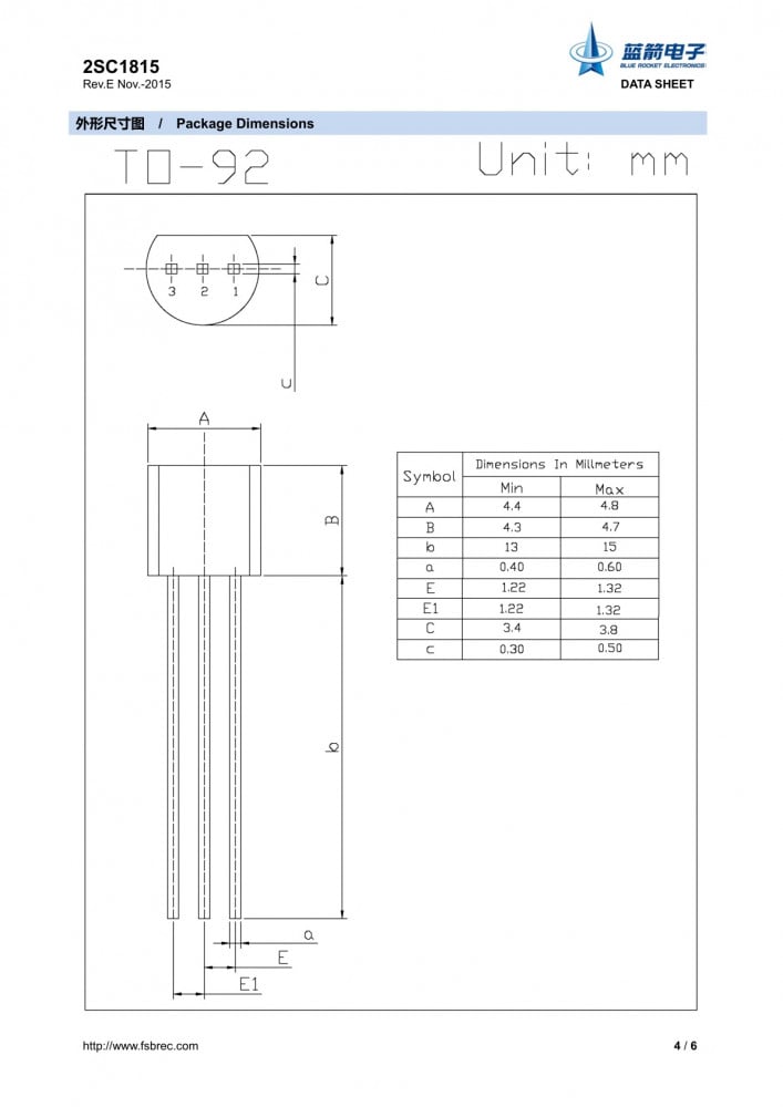 2SC1815-GR datasheet page 4