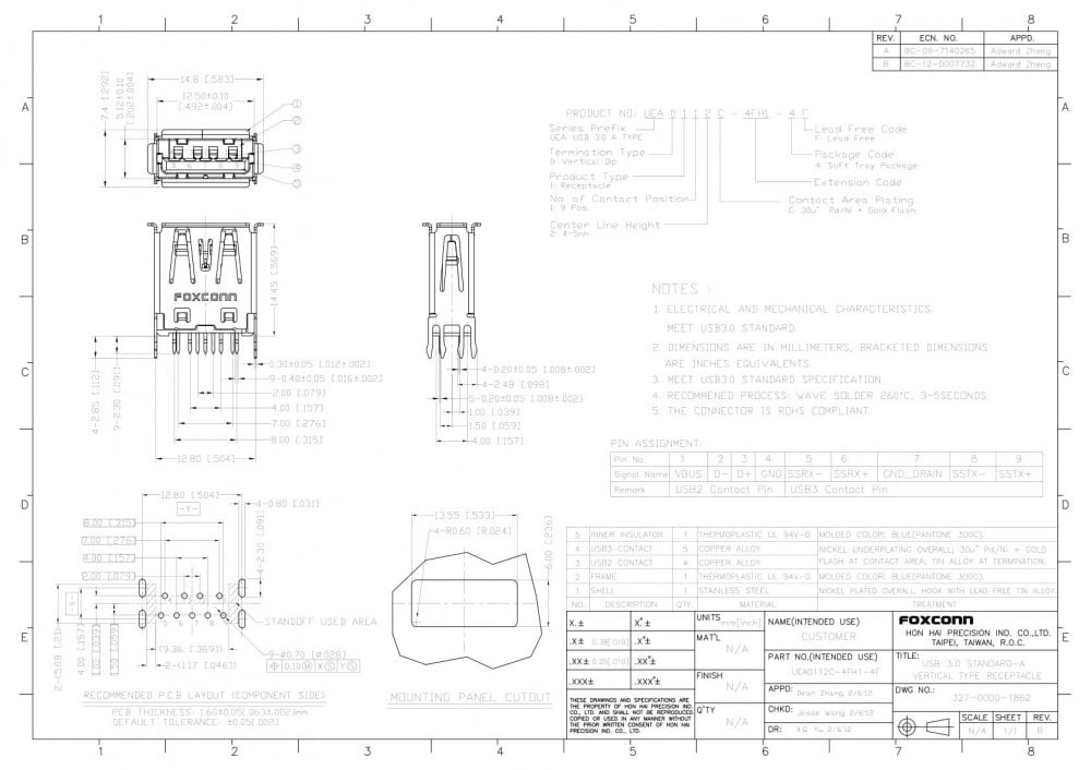 FOXCONN UEA01123-4FH1-4H document preview
