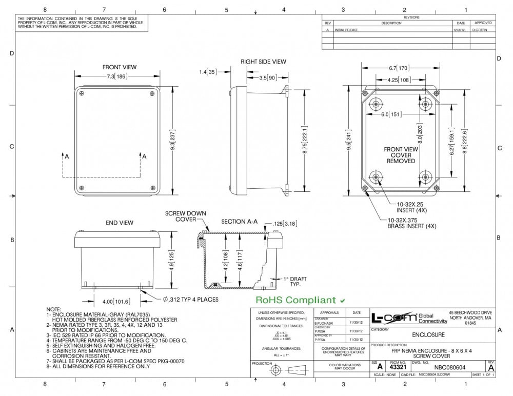 NBC080604 technical document preview