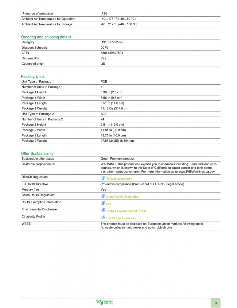SSD1A335BDC1 technical document page 3