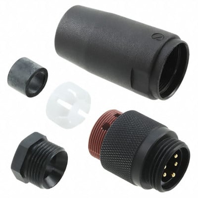 Alpha Wire 221LR11 NC032 Circular Connector Assembly