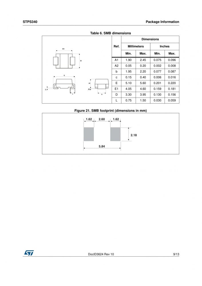 STPS340U datasheet page 9